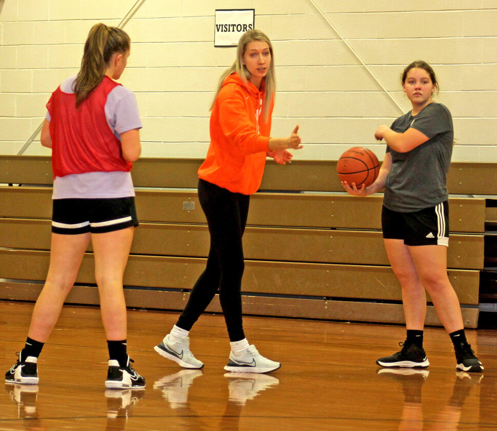 Girls basketball gallery: Penn State’s Makenna Marisa visits Belleville ...